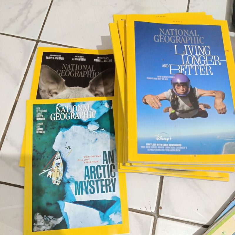 Jual Majalah National geographic natgeo bahasa inggris | Shopee Indonesia