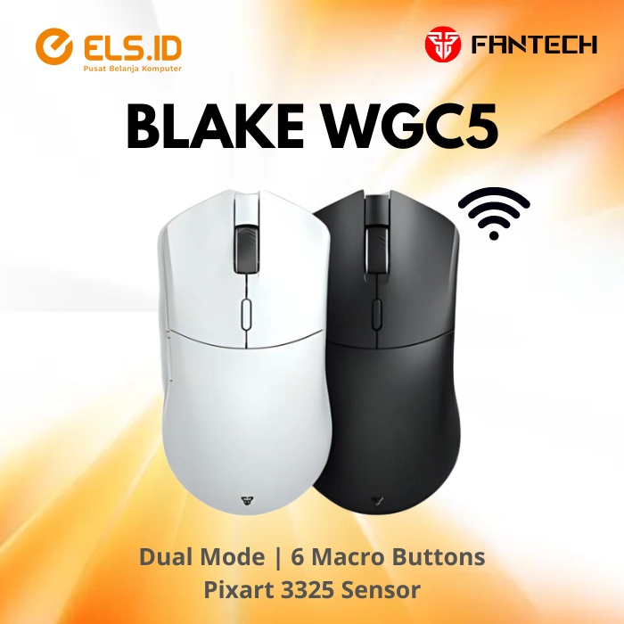 Jual Fantech Blake WGC5 Mouse Wireless Dual Mode | Shopee Indonesia