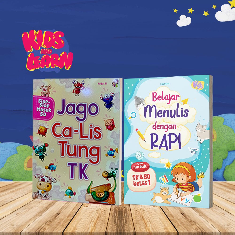 Jual Buku Aktivitas Anak Belajar Menulis Dengan Rapi Anak Tk Paud ...