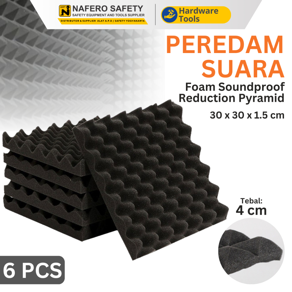 Jual Busa Peredam Suara Busa Telur Acoustic Foam Soundproof JROD Egg ...