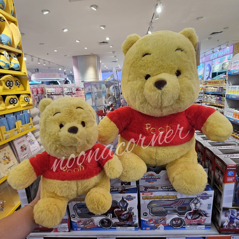 Jual Miniso x Disney ‼️ Boneka Winnie The Pooh Cute JUMBO | Shopee ...