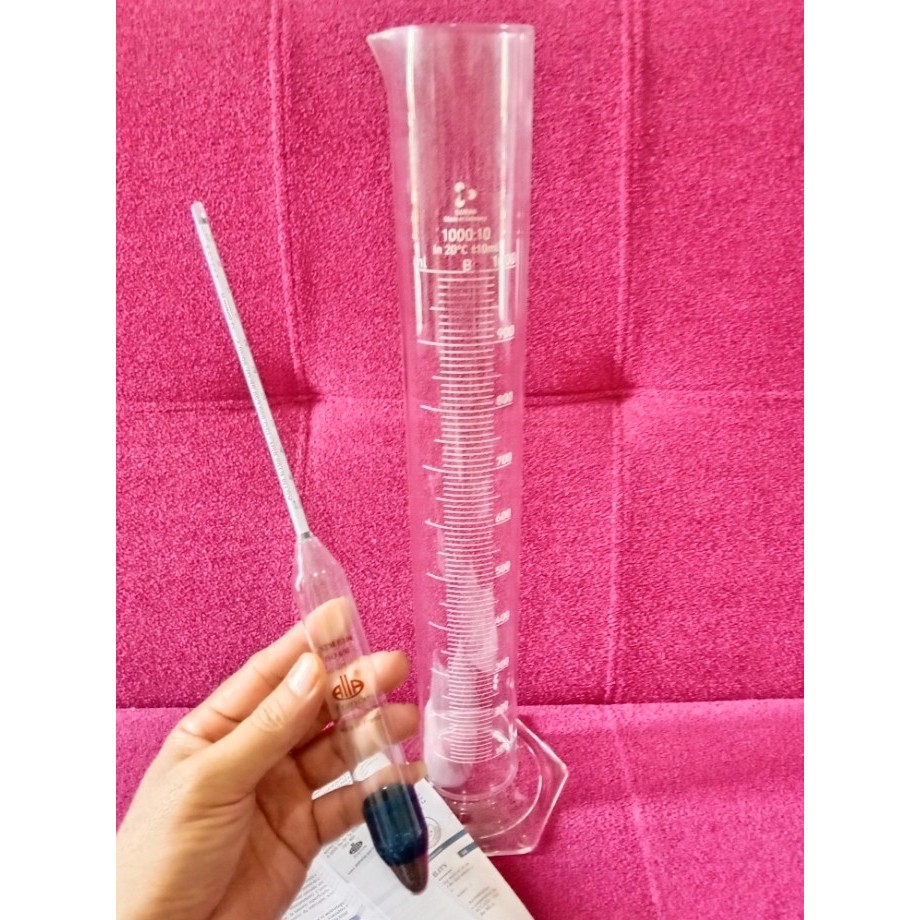 Jual Hydrometer ASTM Bio Solar 0.850-0.900 Plus Gelas Ukur Duran 1 ...