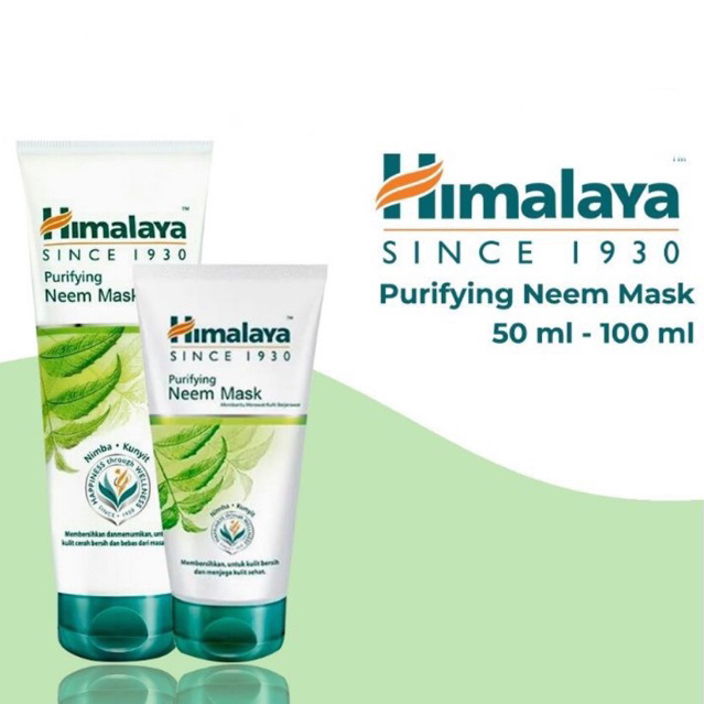 Jual HIMALAYA Purifying Neem Mask 50ml & 100ml | Shopee Indonesia