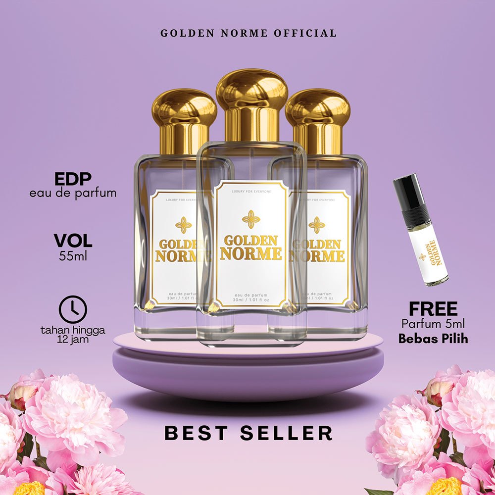 Jual GOLDEN NORME BEST SELLER Parfum Wanita Cewe EDP Eau De Parfum ...