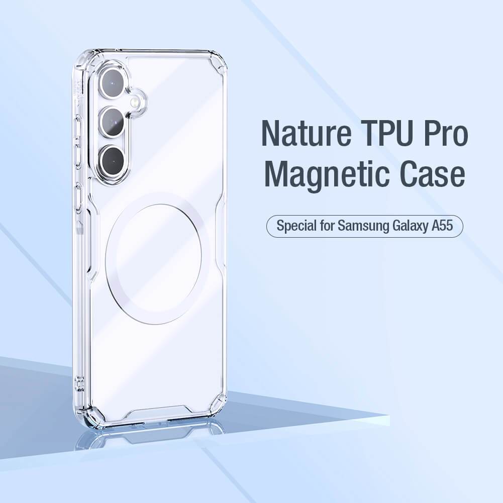 Jual Case Samsung Galaxy A55 5G Nillkin Nature TPU Pro MagSafe | Shopee ...