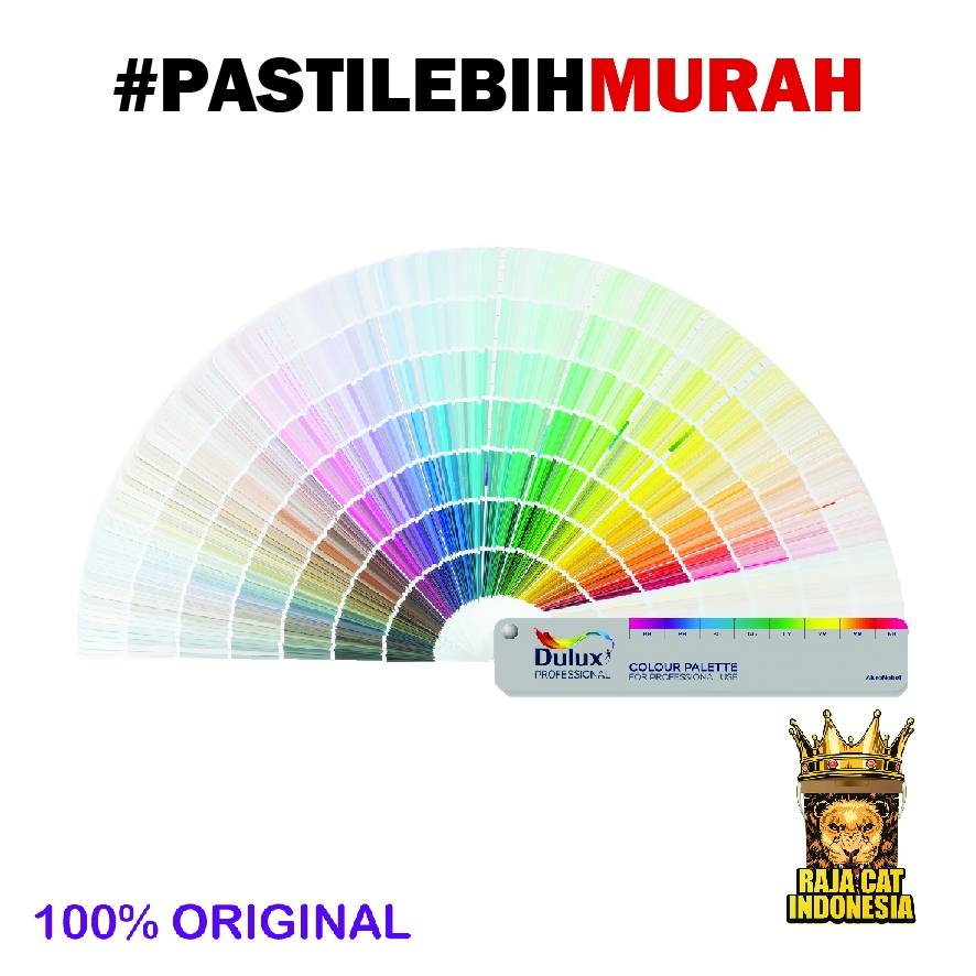 Jual Katalog Cat Dulux Pandex / Pallet Warna / Contoh Warna Dulux ...