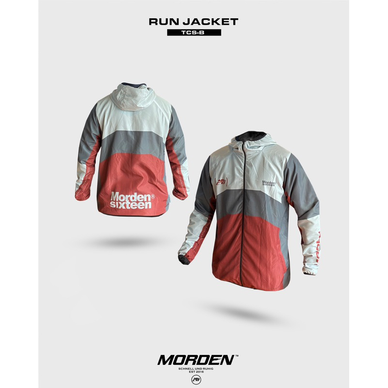 Jual MORDEN TCS-B RUN JACKET PARASUT RACING PRIA/WANITA (UNISEX ...
