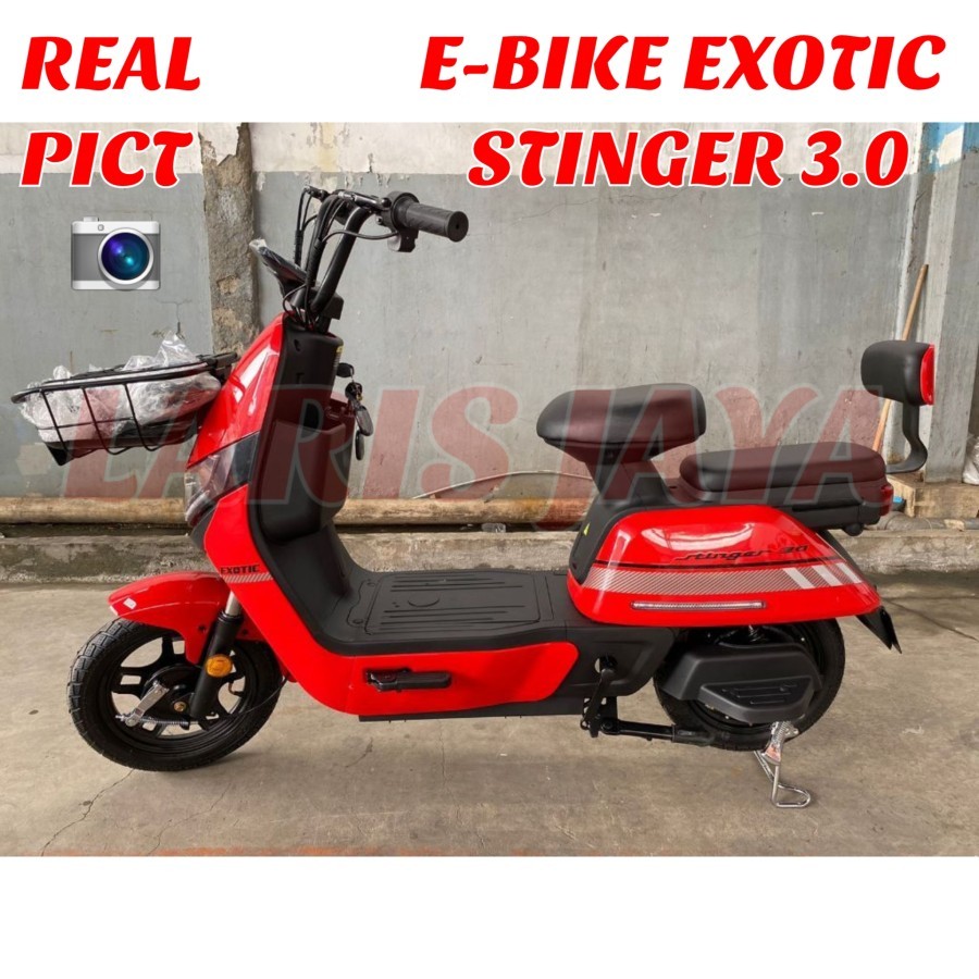 Jual SEPEDA LISTRIK EXOTIC STINGER 5.0 E-BIKE EXOTIC by PACIFIC STINGER ...