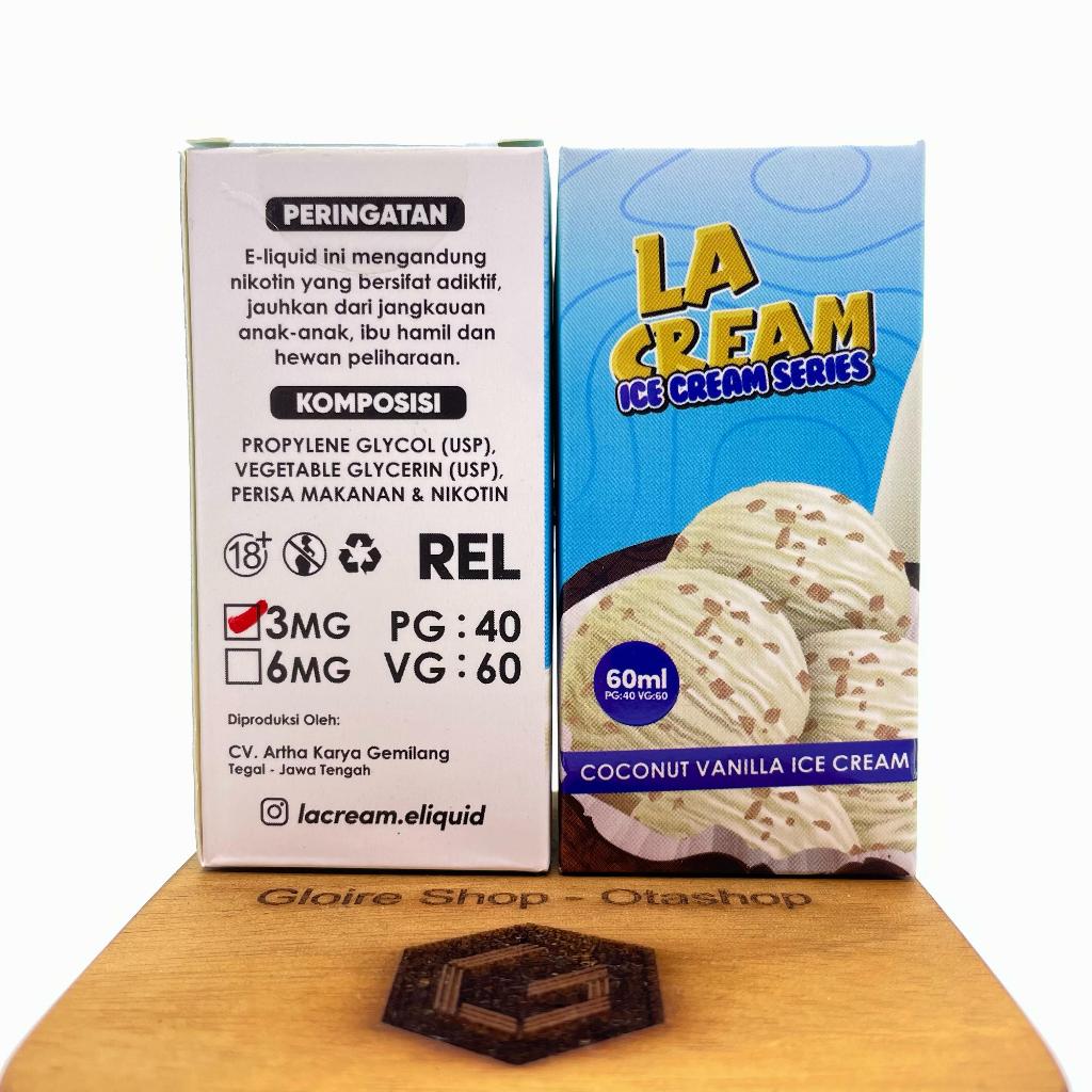 Jual La Cream COCONUT VANILLA Ice Cream Series 60ml by Levica Juice ...