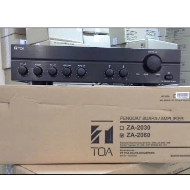 Jual MIXER AMPLIFIER TOA ZA 2060 / ZA2060 ORIGINAL TOA | Shopee Indonesia