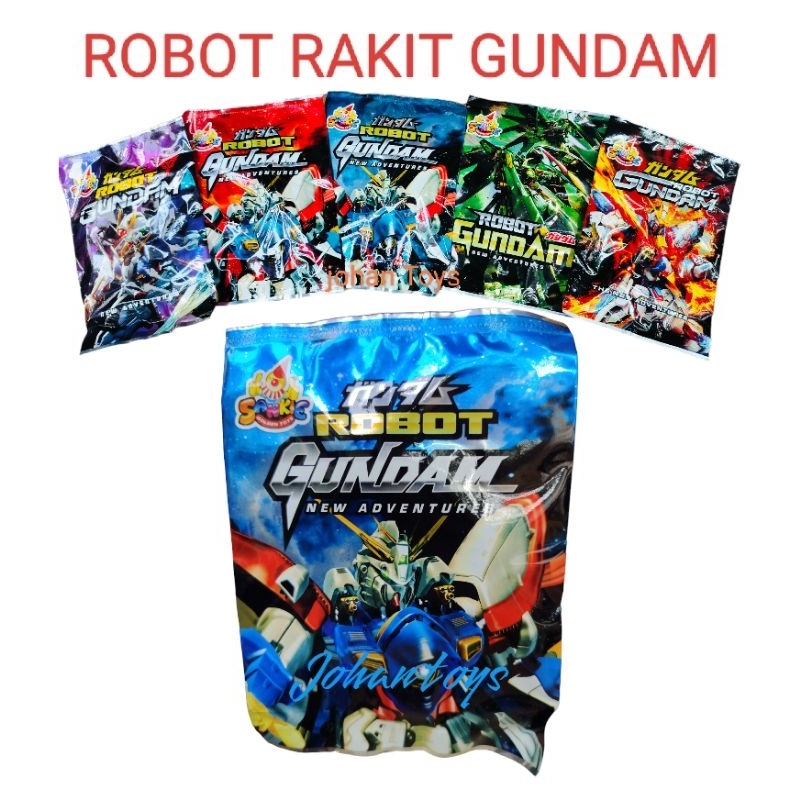 Jual Robot Gundam New Adventures Rakitan isi 20Pcs ( DTK ) | Shopee ...