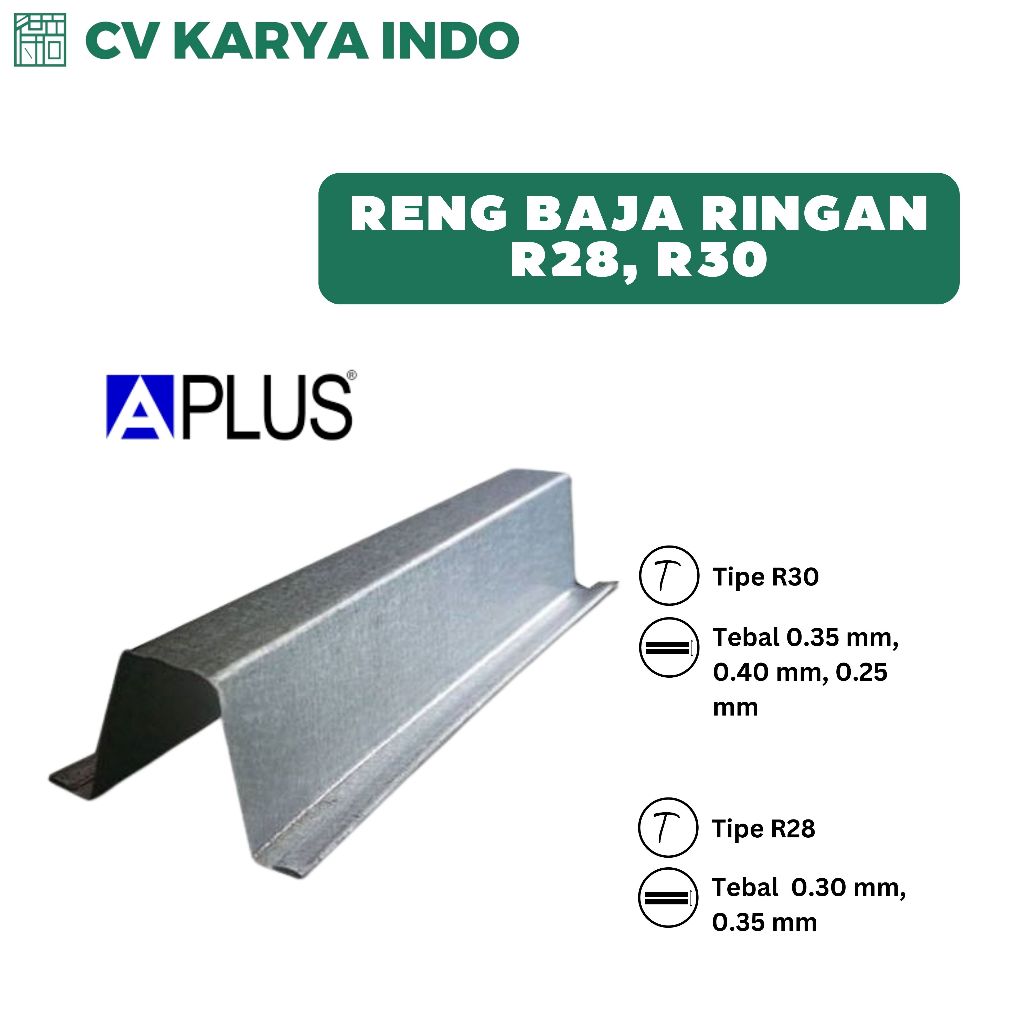 Jual RENG KECIL R30 TEBAL 0,35 MM | Shopee Indonesia
