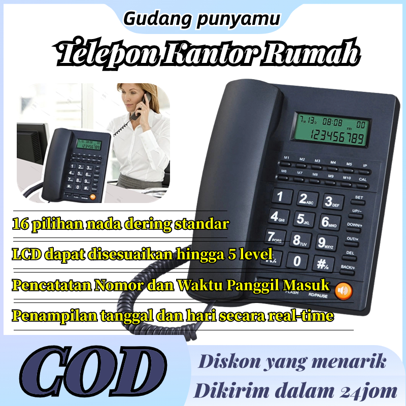 Jual Display Panggilan Masuk LCD, Garis Telepon Tanah, Ponsel Tanah ...