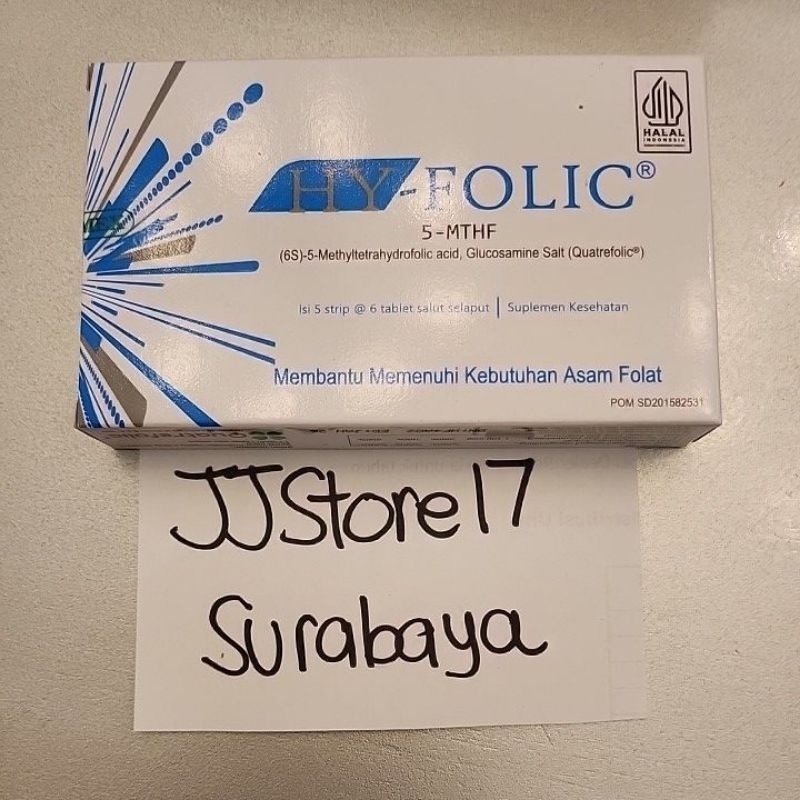 Jual hy-folic hyfolic hy folic box | Shopee Indonesia