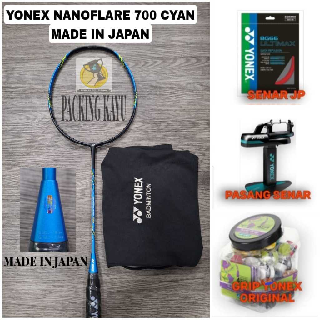 Jual New Raket Badminton Original Yonex Nanoflare 700 Cyan Made In Japan | Shopee Indonesia