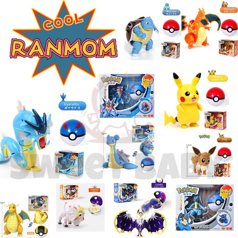 Jual Ready Mainan Pokemon ball Set Action Figure Hadiah Ulang Tahun ...