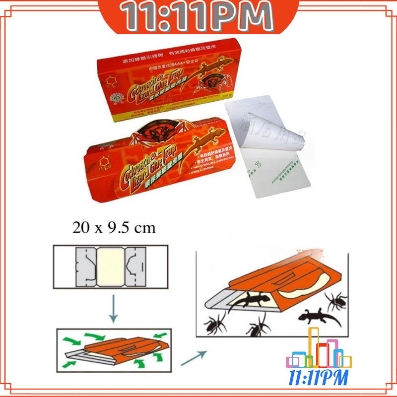 Jual COCKROACH & LIZARD TRAP LEM PERANGKAP JEBAKAN UMPAN PEMBASMI CICAK ...