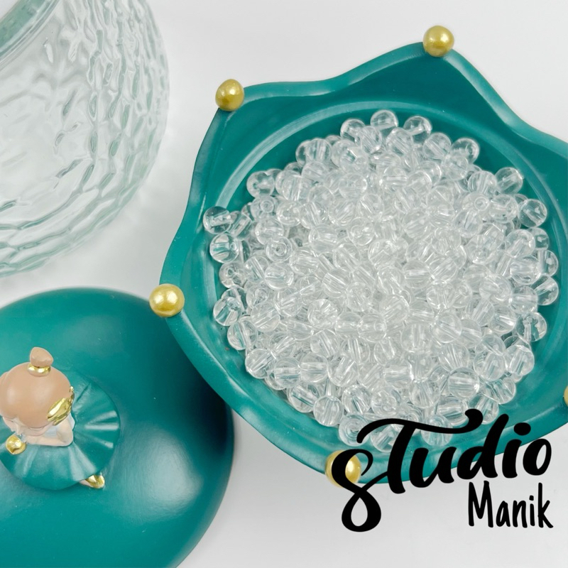 Jual Manik Manik Kaca 6mm | Glass Beads (15gr) | Shopee Indonesia