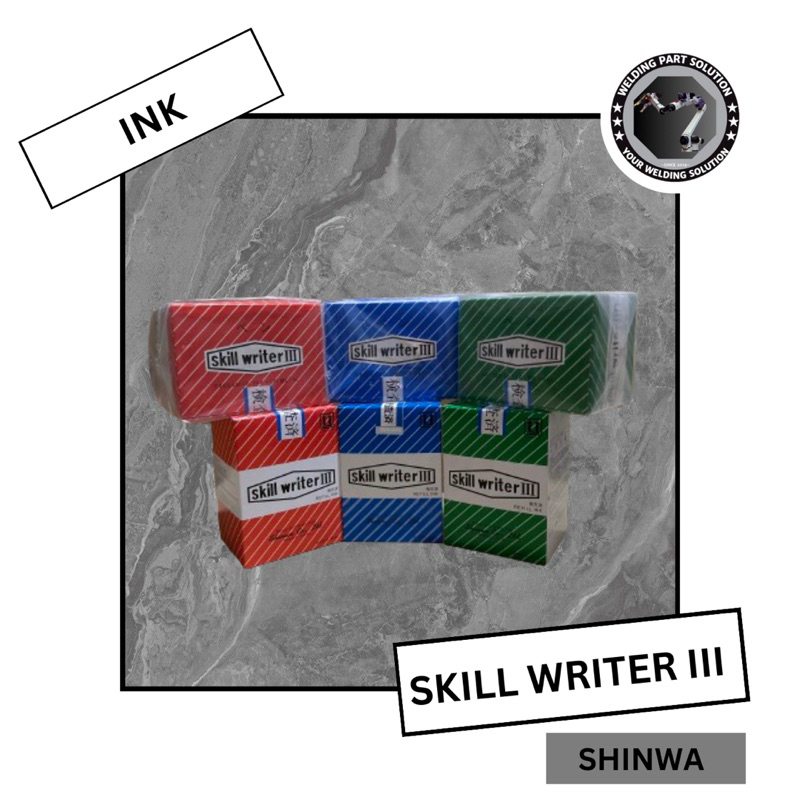 Jual Skill Writer Ink III Shinwa (Minimal Pemesanan 6Pc/1Box) | Shopee ...