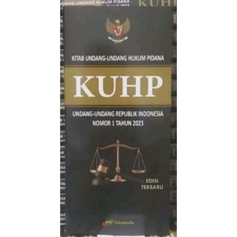 Jual BUKU KITAB UNDANG-UNDANG HUKUM PIDANA EDISI TERBARU 2023 / KUHP 2023 | Shopee Indonesia