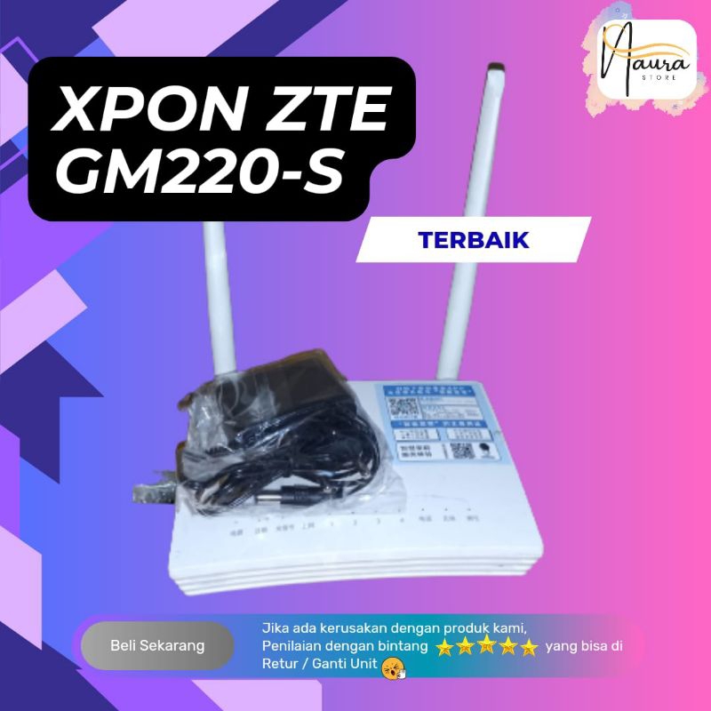 Jual ONT XPON GM220-S Support OMCI Bisa EPON bisa GPON | Shopee Indonesia