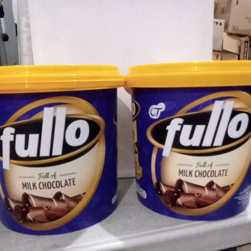 Jual FULLO WAFER ROLL COKLAT SUSU 200GR | Shopee Indonesia