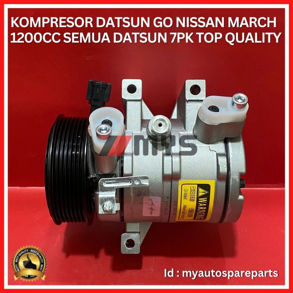 Jual COMPRESSOR AC Mobil DATSUN GO Dan Semua Tipe Datsun 7PK KOMPRESOR ...