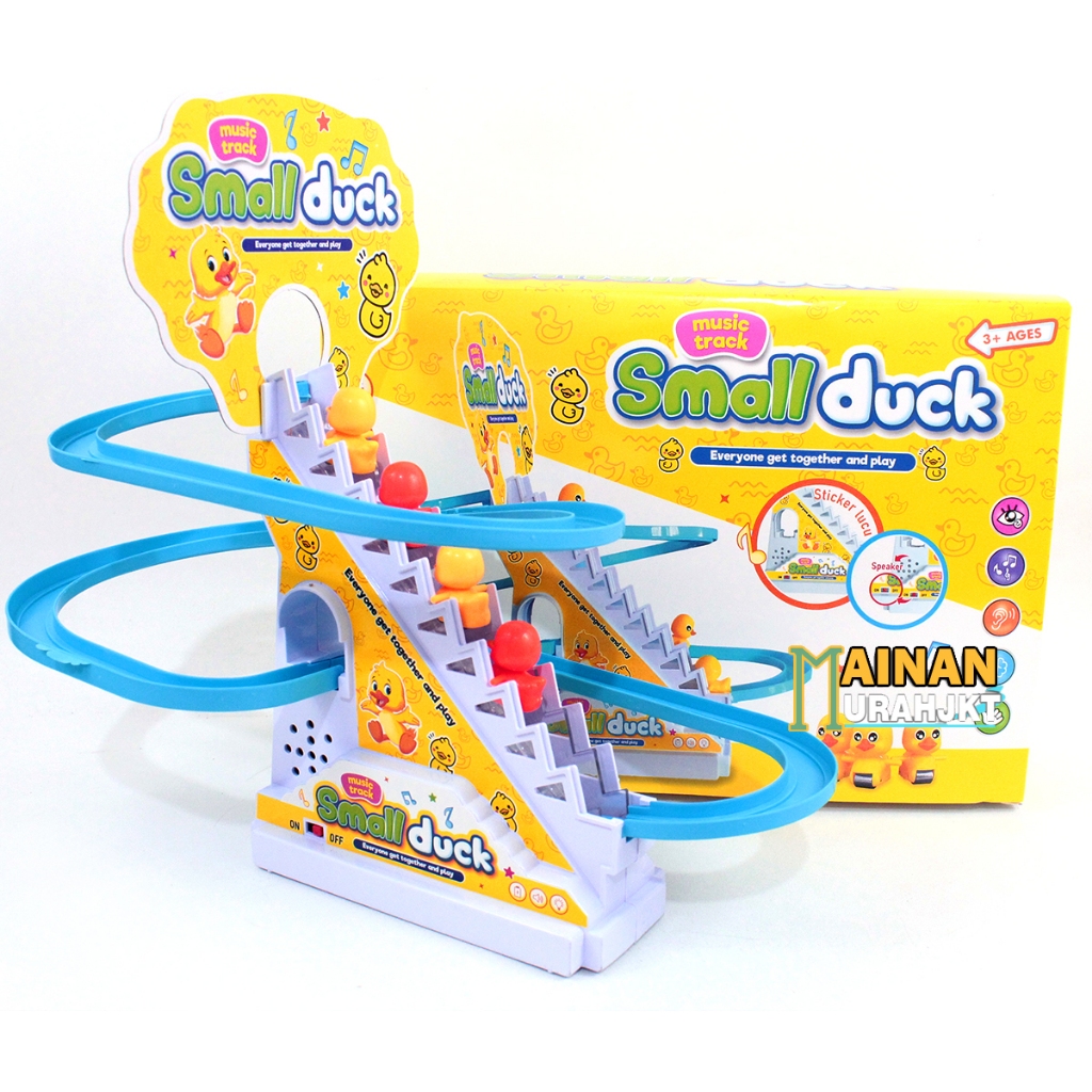 Jual MAINAN ANAK MURAH SMALL DUCK 668-10 BEBEK KERETA TANGGA TERDAPAT ...