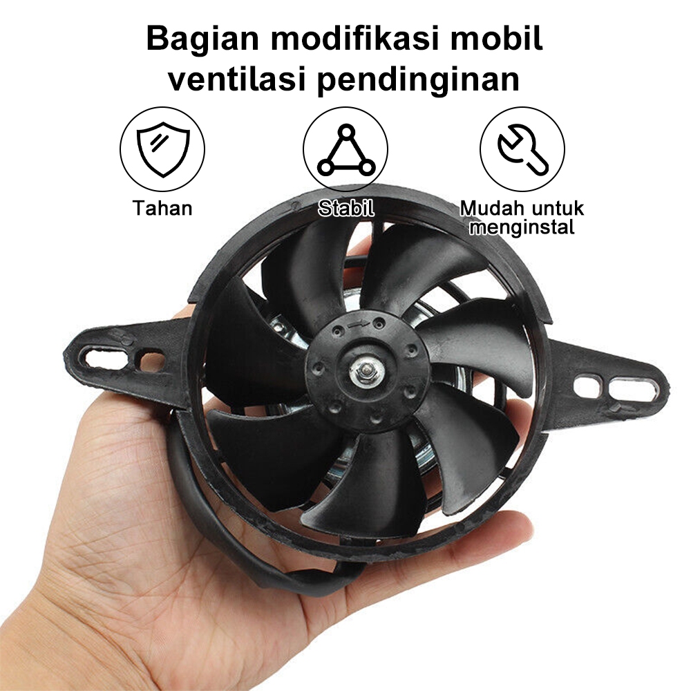 Jual Motorcycle Radiator Fan Kipas Radiator DC 12V 12cm Trail Adventur ...