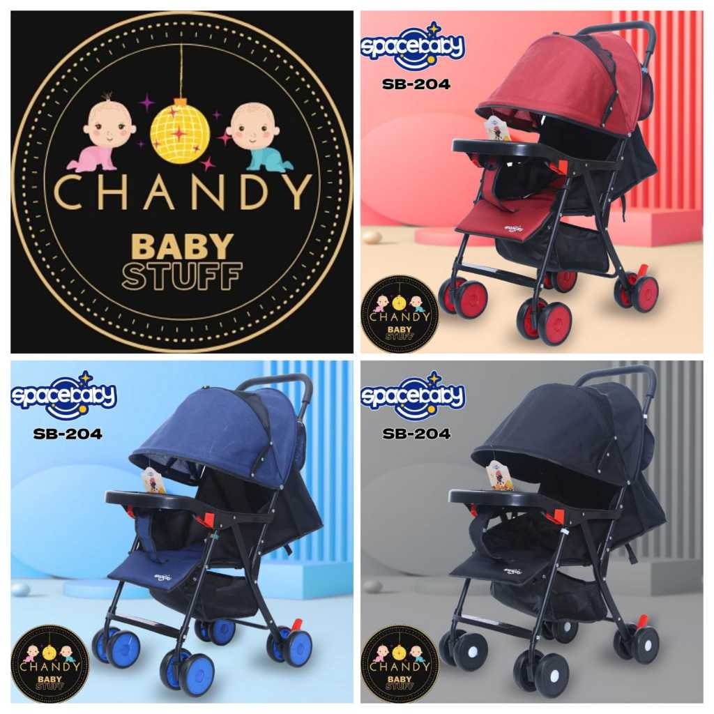 Jual STROLLER SPACE BABY SB 204 & SB 215 SK ( DUA ARAH) | Shopee Indonesia