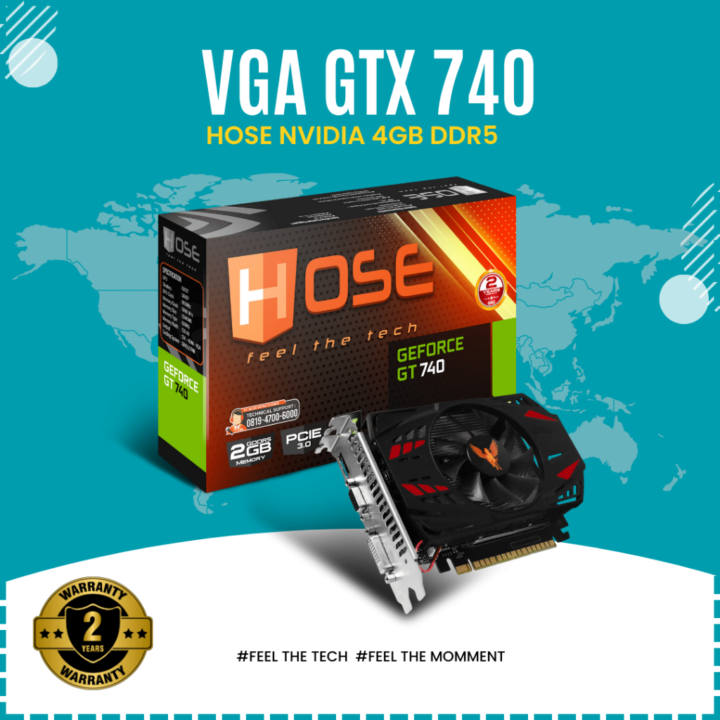 Jual vga 740 4gb Nvidia /vga card /komputer & Laptop /Komponen Komputer ...