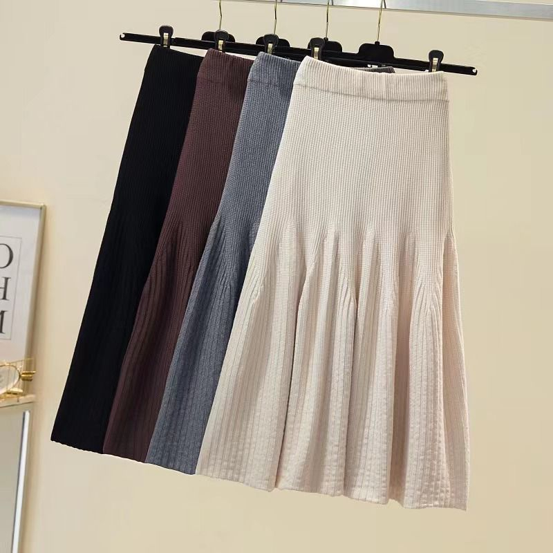 Jual BEVY ROK RAJUT IMPORT PREMIUM / ROK MAXI PANJANG | Shopee Indonesia