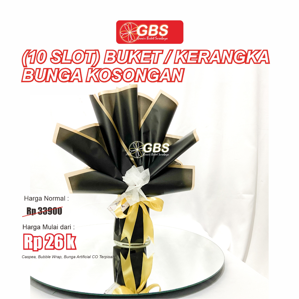 Jual Kerangka Bouquet Bucket Buket Bunga Kosongan | Shopee Indonesia