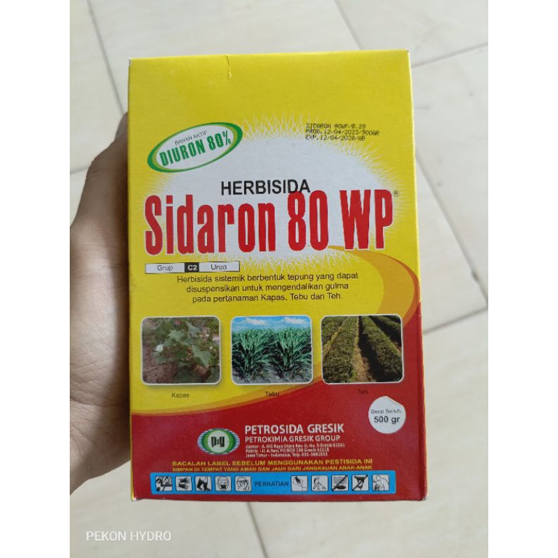 Jual ORIGINAL!!! SIDARON 80 WP DIURON 500 GRAM - HERBISIDA PURNA TUMBUH ...