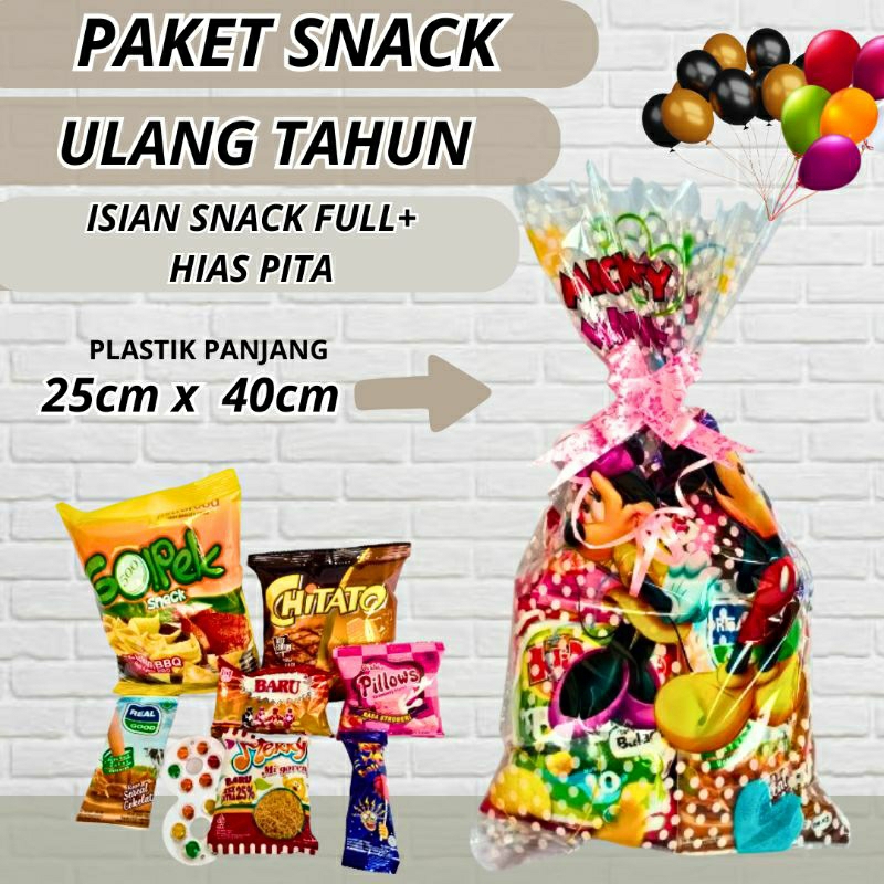 Jual SNACK ULTAH/BINGKISAN ULANG TAHUN ANAK/PAKET SNACK ULTAH/HAMPERS ...