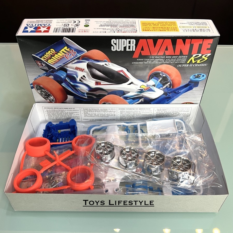 Jual [Super II Chassis] Mainan Rakit Mobil Tamiya Mini 4WD (ORIGINAL ...