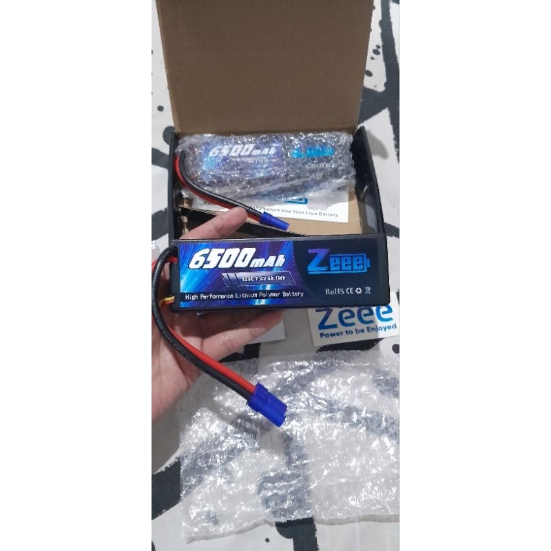Jual Zeee LiPo Battery 2S 7200Mah/6500Mah | Shopee Indonesia