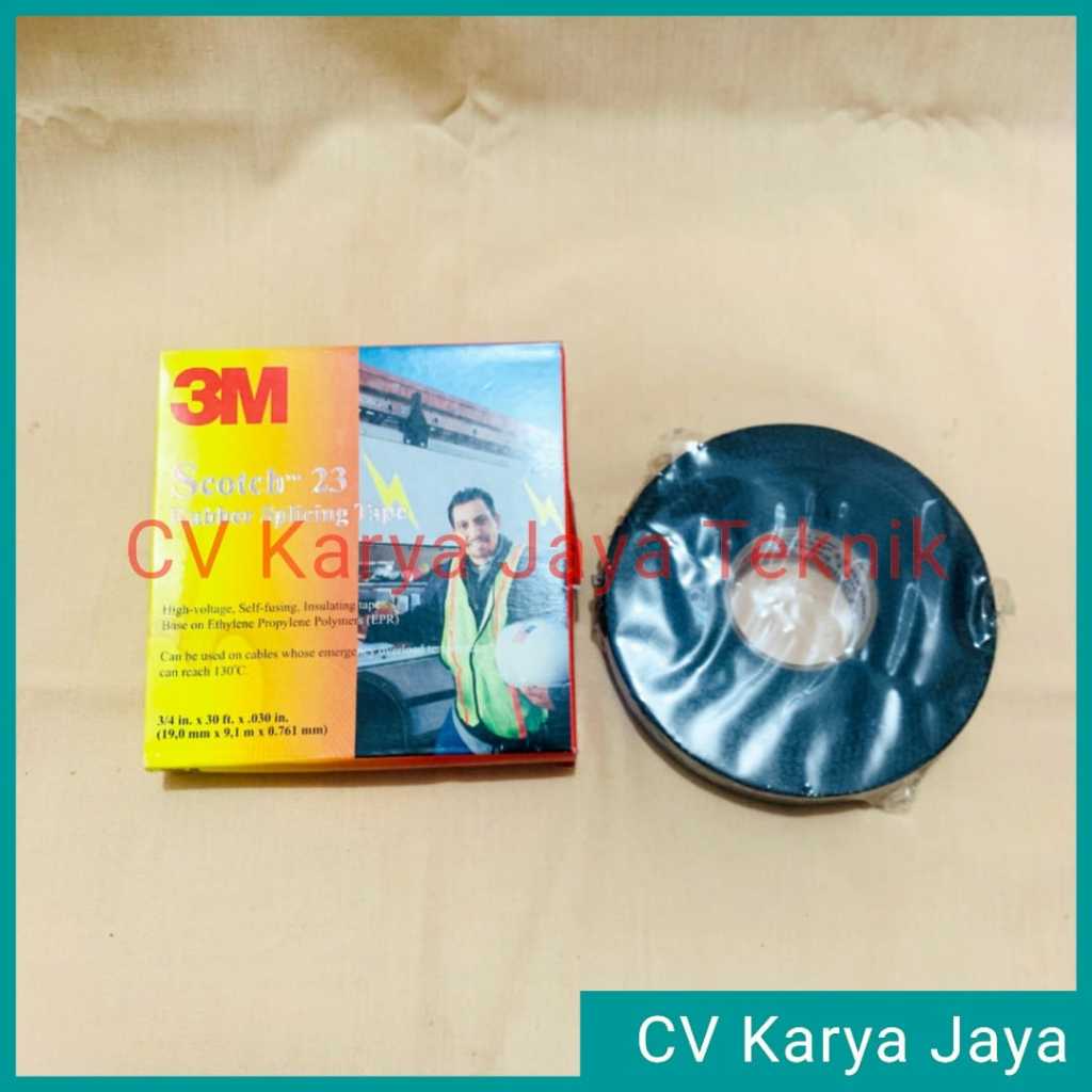 Jual Isolasi Listrik 3M Scotch 23 Rubber Splicing Tape / Iaolasi Kabel ...