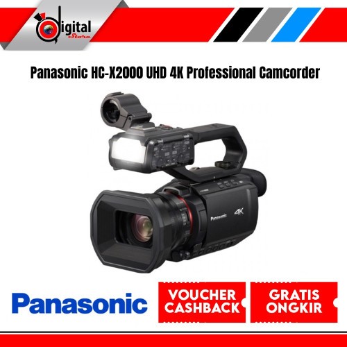 Jual Panasonic HC-X2000 UHD 4K Professional Camcorder | Shopee Indonesia