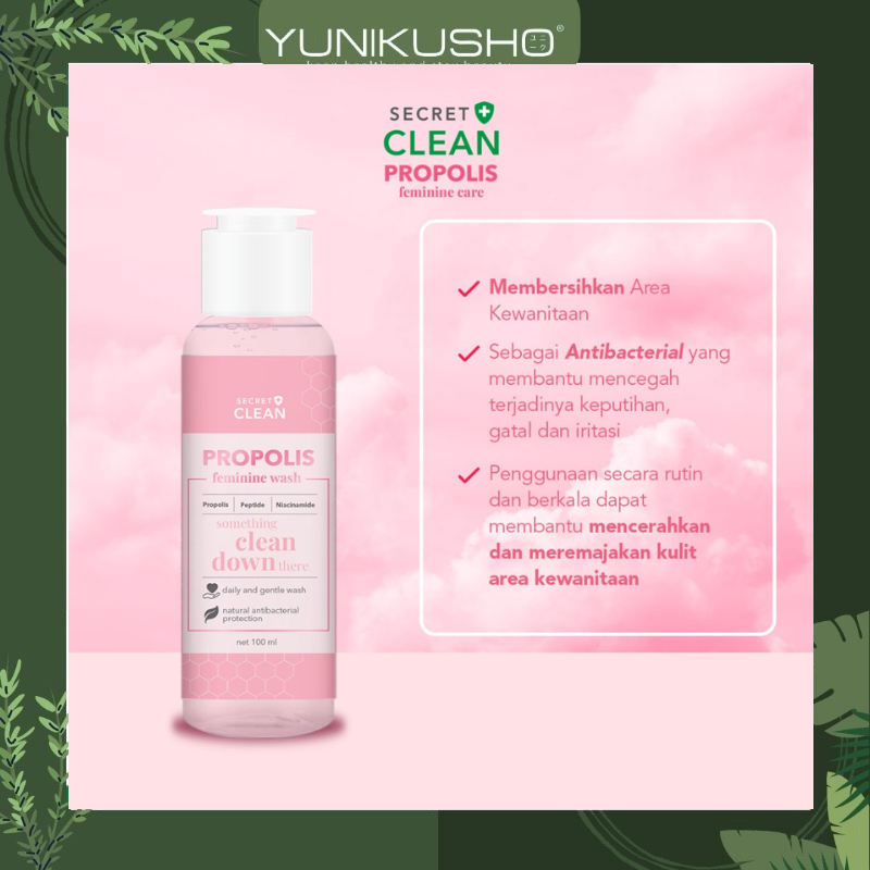 Jual Secret Clean Propolis Feminine Wash 100 ml | Feminine Spray Sabun ...