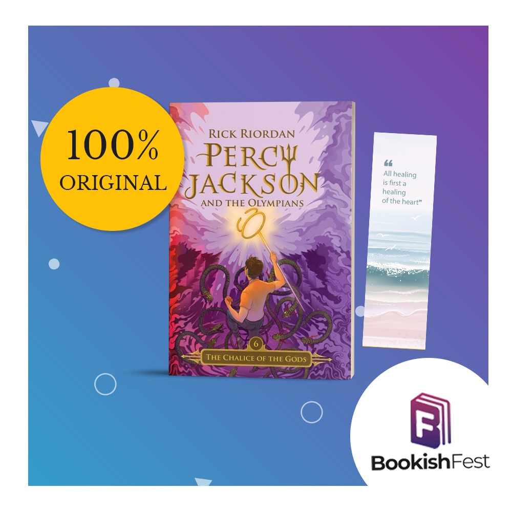 Jual Percy Jackson #6: The Chalice of the Gods | Shopee Indonesia