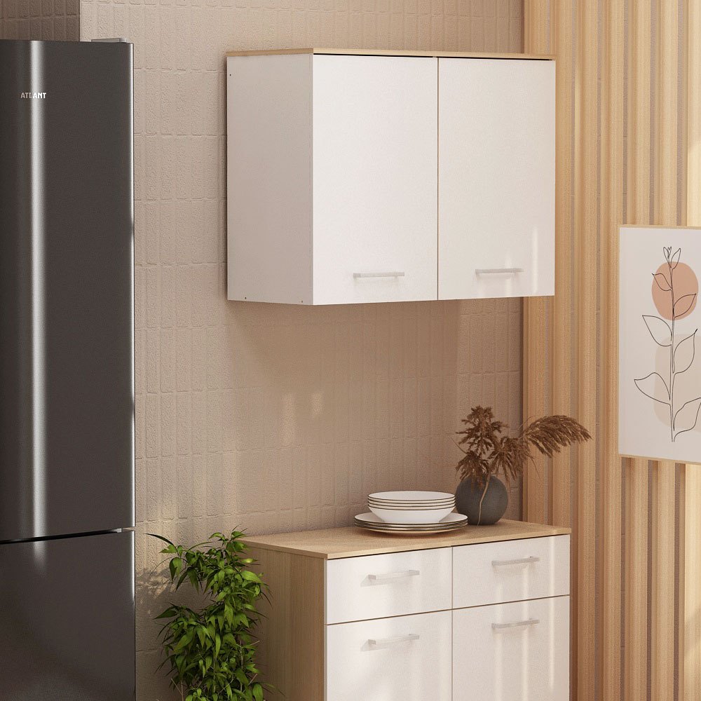 Jual Rak Gantung Dapur / Rak Dinding Full 2 Pintu Pira OX Aruna KC WU80 ...