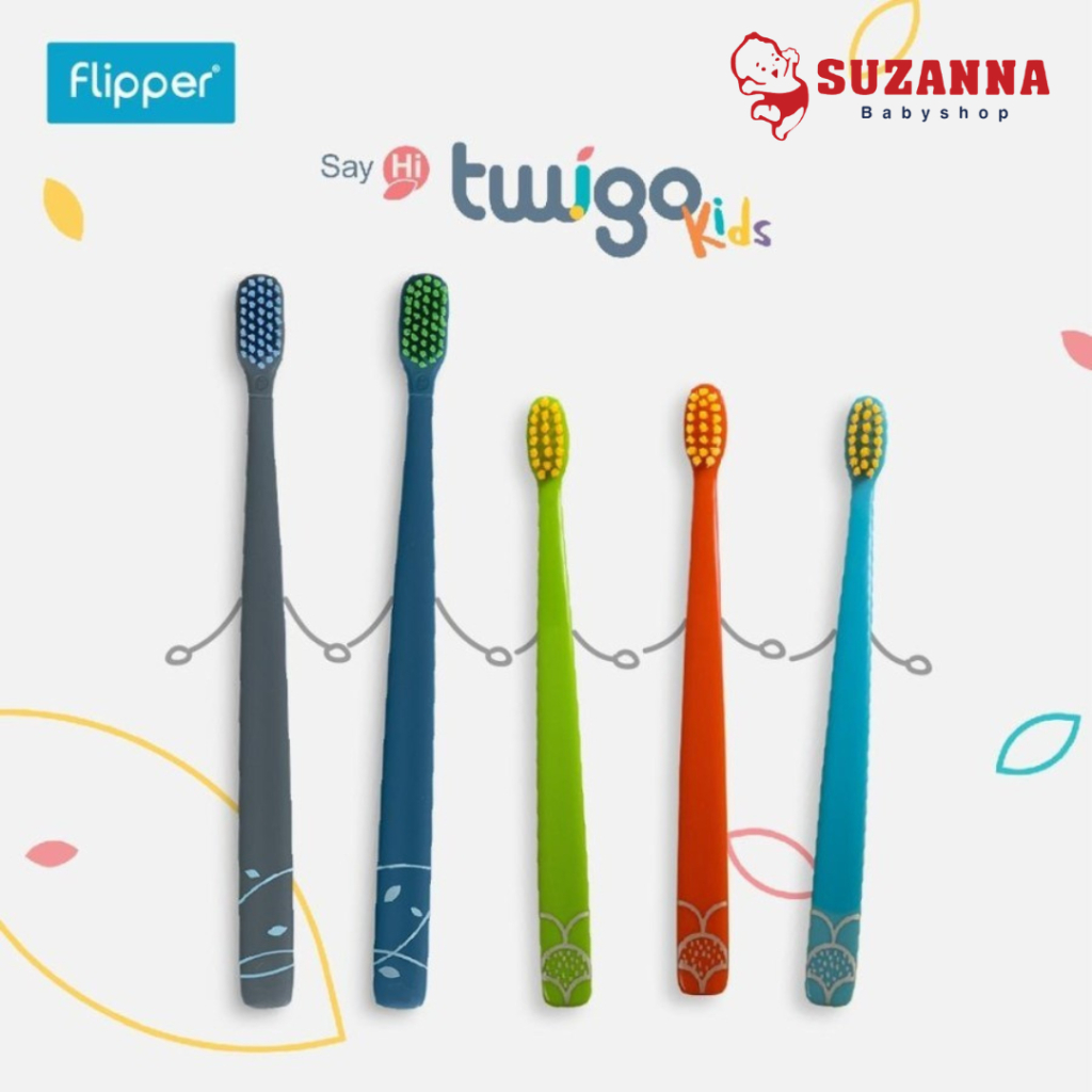 Jual Flipper Twigo Kids Adults Toothbrush Set || Sikat Gigi Anak Dewasa ...