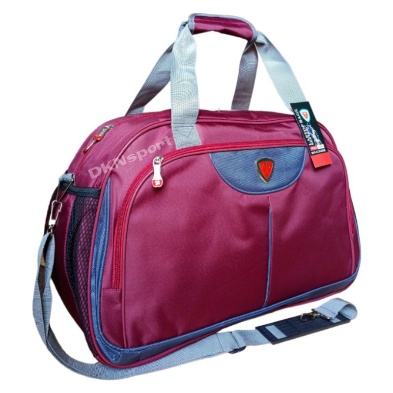 Jual Tas pakaian travel bag oval besar texas 1700 tas mudik | Shopee ...