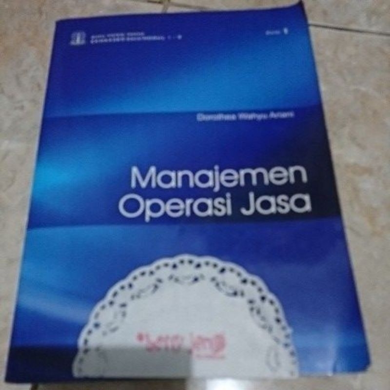 Jual Buku Modul UT _Manajemen Operasi Jasa | Shopee Indonesia