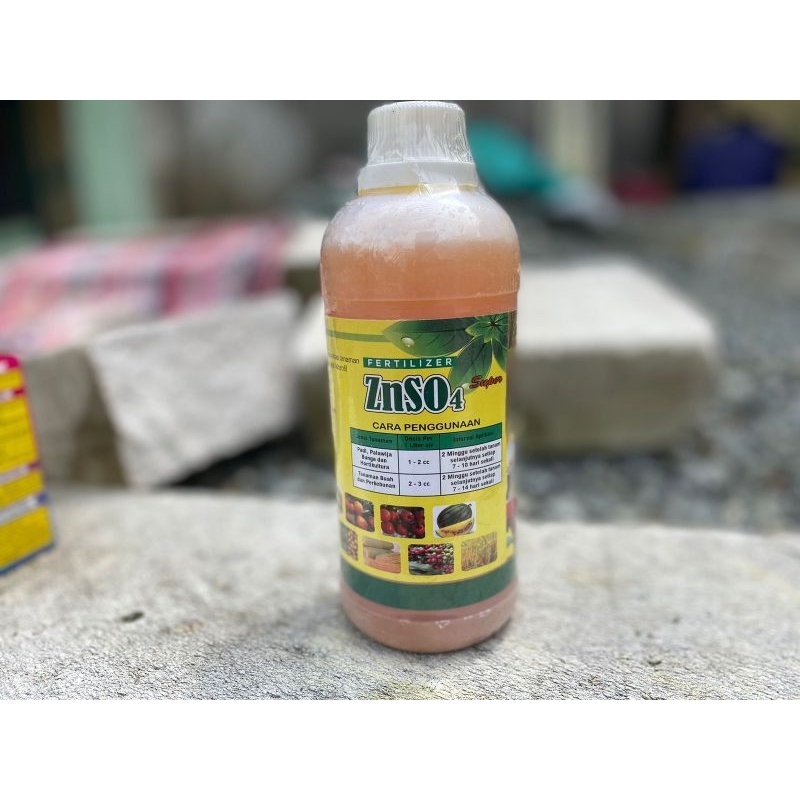 Jual znso4 super fertilizer 500 ml nutrisi spesialis tanaman padi ...