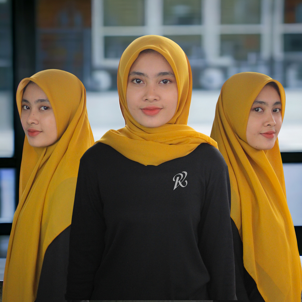 Jual PLAIN SQUARE KUNING KUBUS / Bella square hijab | Shopee Indonesia