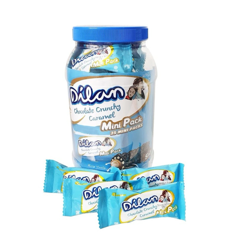Jual PROMO DILAN TOPLES CHOCO CRUNCHY ISI 25 PCS | Shopee Indonesia