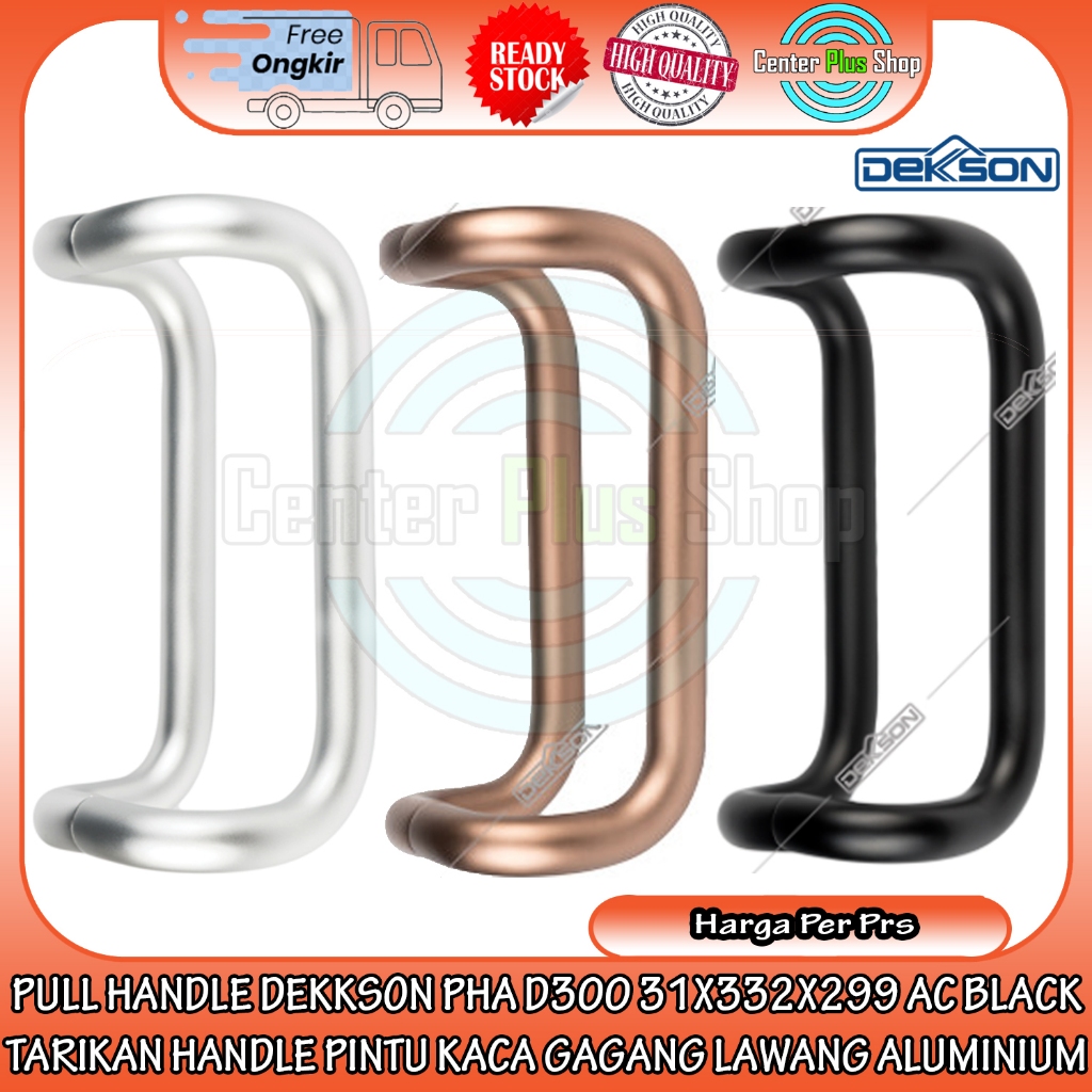 Jual PULL HANDLE DEKKSON PHA D300 31X332X299 AC BLACK SILVER TARIKAN ...