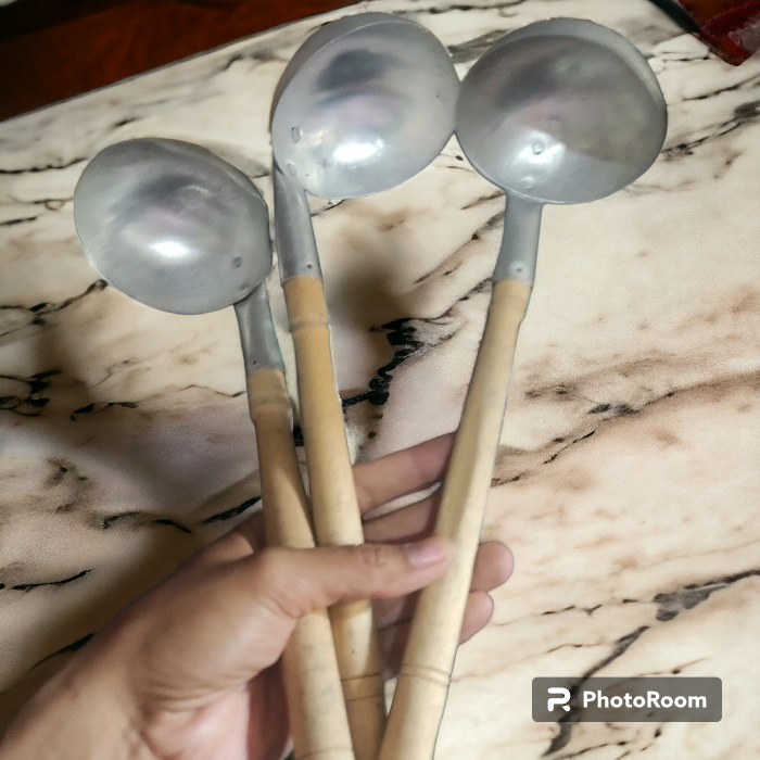 Jual alat masak sendok/irus kuah, bakso, soto, sop, gagang kayu ...